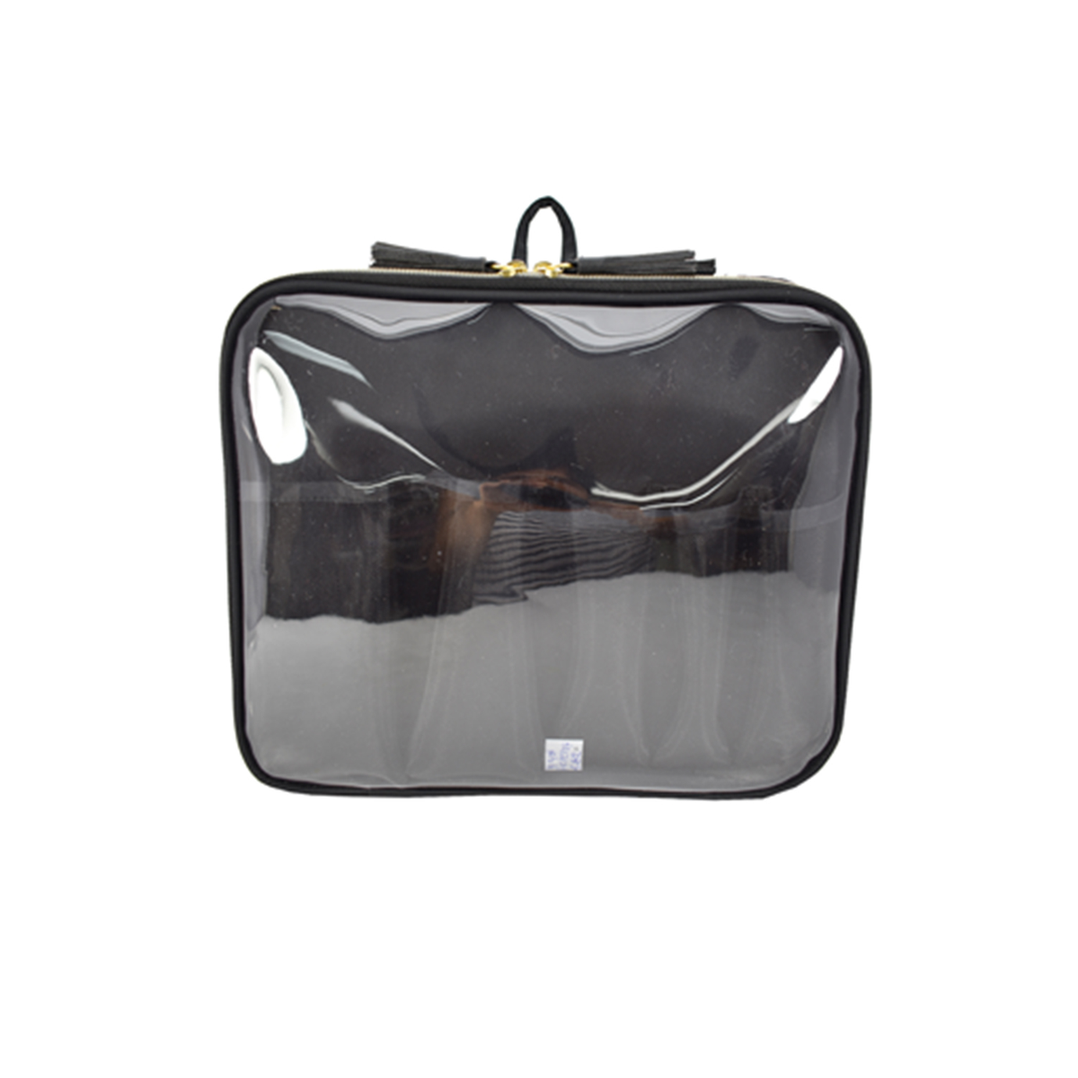 Modella Dual Zipper Ultimate Weekender with Hanging Option and Clear P ...